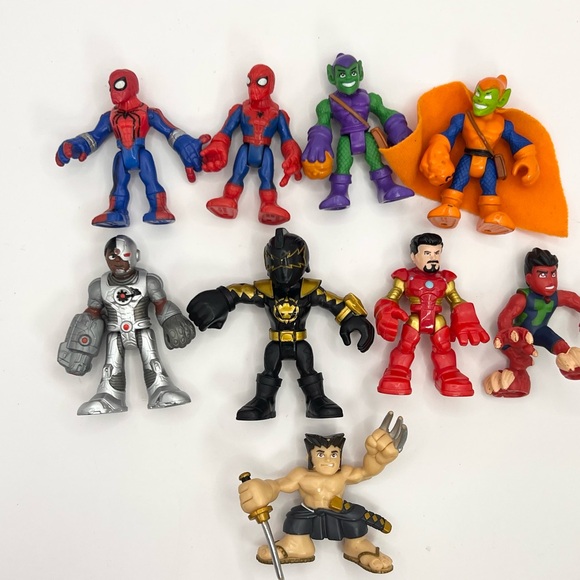 Hasbro | Toys | Hasbro Imaginext Marvel Superheros Mixed Lot Of 9 ...